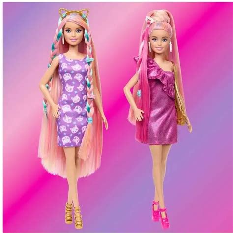 MATTEL Barbie 芭比完美髮型系列 時尚主題娃娃 宏富玩具