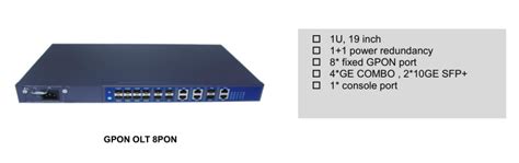 Buy Ftth 8 Port Gepon Gpon Olt Compatible With Huawei Zte Bdcom Onu From Shenzhen HDV