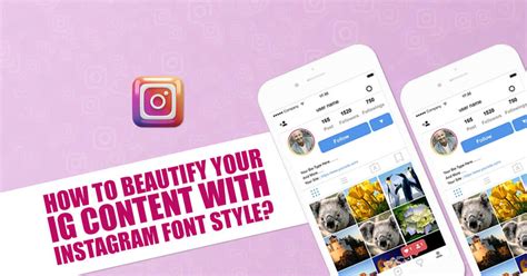 How To Beautify Your Ig Content With Instagram Font Style