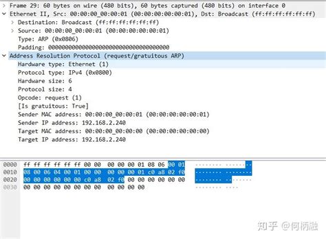 Stm32 Dp83848cvv Lwip Arp数据包的发送和解析 知乎