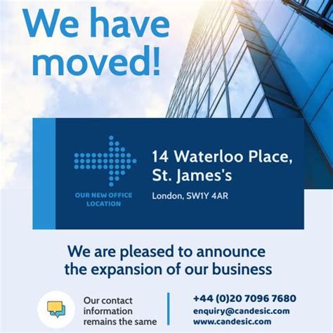 New Office Location Candesic