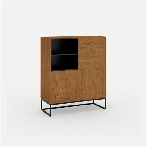 Oak Server Bios Two Walnut Furniturespot