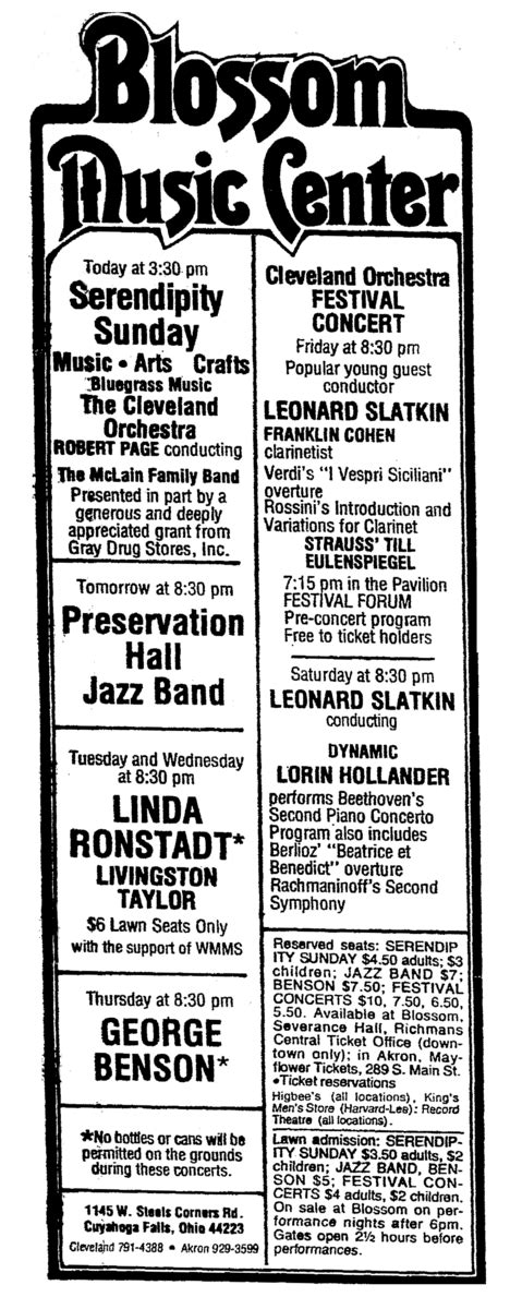 Linda Ronstadt Concert And Tour History Updated For 2023 Concert Archives