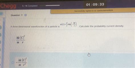 5 16 Completed 01 09 33 Successfily Signed In StudyX