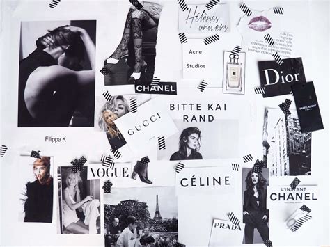Download Luxury Brand Collage Aesthetic Wallpaper