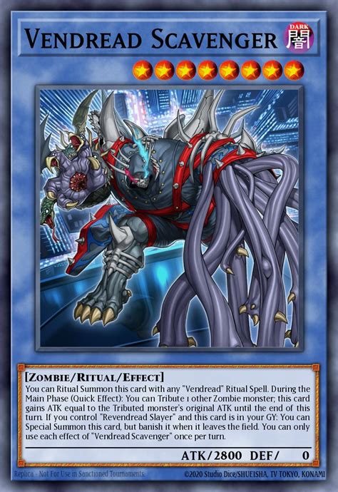 Vendread Scavenger Yu Gi Oh Card Database Ygoprodeck