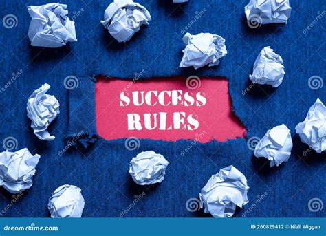 Conceptual Caption Success Rules Business Concept Provides Guidance