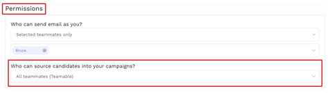 Adding Candidates To A Teammate S Campaign And Sourcing Permissions