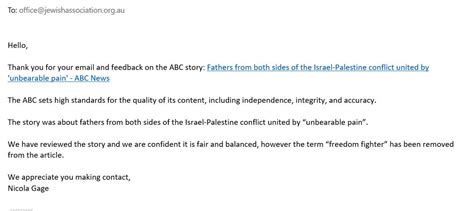 Aja Success Abc Australian Jewish Association Aja
