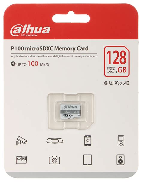 CARTÃO DE MEMÓRIA TF P100 128GB microSD UHS I SDXC Cartões de
