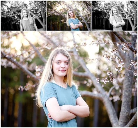 Fluvanna County High School Senior Spring Portraits Charlottesville