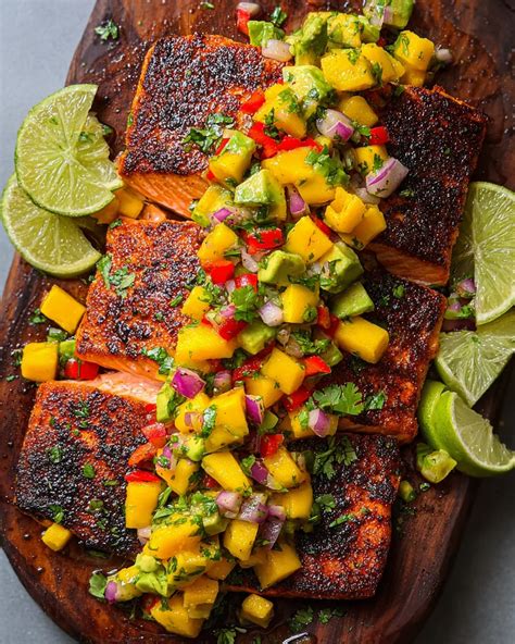 Salmon With Mango Salsa A Fresh And Irresistible Delight