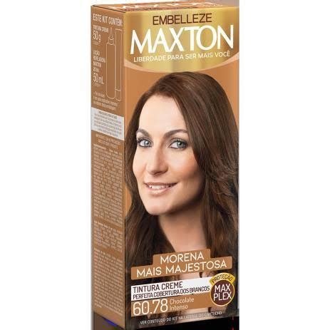 Tintura Maxton Kit 60 78 Chocolate Intenso Farmácia Real