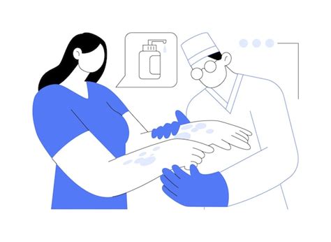 Premium Vector Contact Dermatitis Abstract Concept Vector Illustration