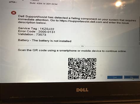 Dell Error Code 2000 0131 Battery Not Installed Peatix