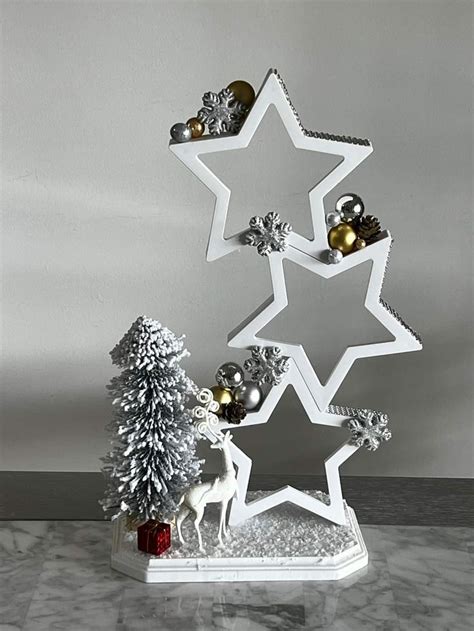 Pin By Helen Murphy On Wooden Trees Stars Christmas Wreaths Diy