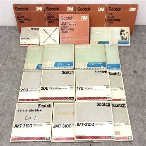 Yahooオークション 23本セット Scotch スコッチ オープンリールテ