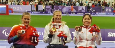 巴黎残奥会又传喜讯 我市高芳荣获女子100米t53级铜牌