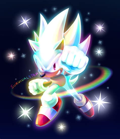Hd Wallpaper Hyper Sonic Dope Sonic Hedgehog Sonic By Blokeyluis On