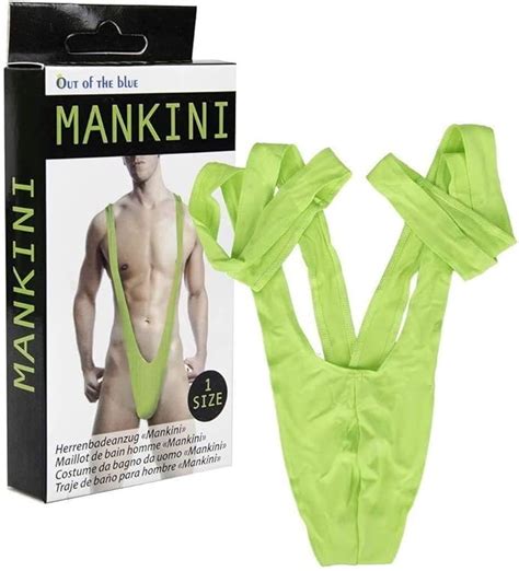 Generic Sexy Borat Mankini Costume Swimsuit Mens Swimwear Thong One