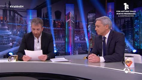 Pablo Motos lee la carta de Sánchez y Vicente Vallés le pide que repita