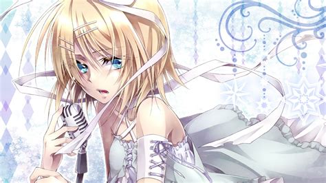 Anime Cute Blonde Wallpapers Wallpaper Cave
