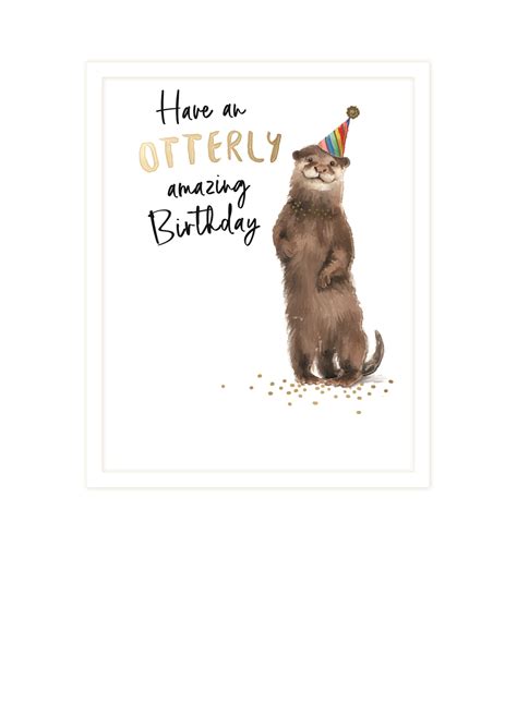 Otter Birthday