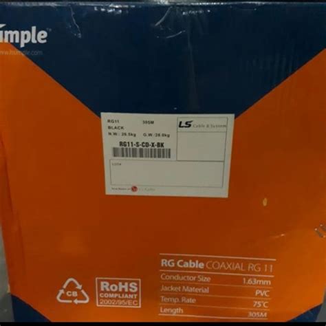 Jual Ls Kabel Coaxial Rg 11 Kabel Rg 11 Merek Ls Jakarta Pusat