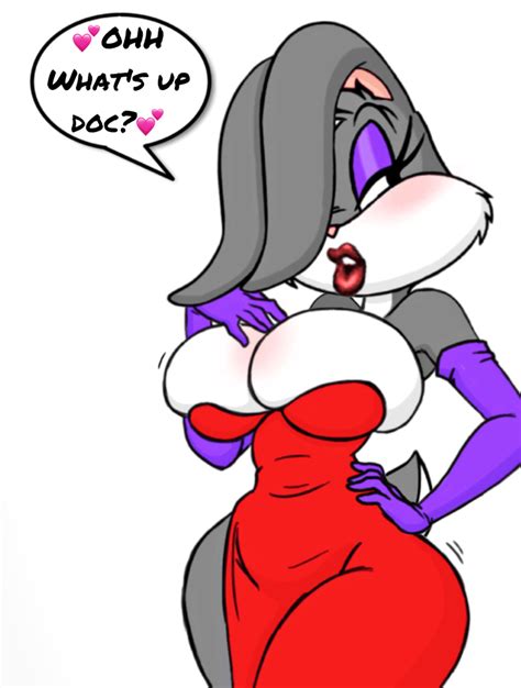 Rule 34 After Transformation Bedroom Eyes Big Breasts Bimbofication Bimbofied Bugs Bunny