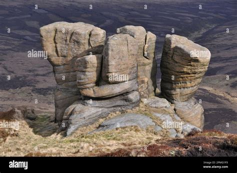 Rock Formation Known As The Boxing Gloves On The North Edge Of Kinder