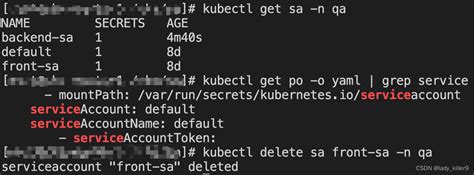 k8s学习 cks真题 pod指定serviceaccount cks 考题 csdn博客