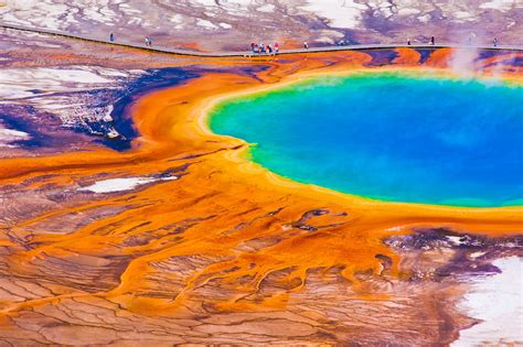 Yellowstone Volcano Crater