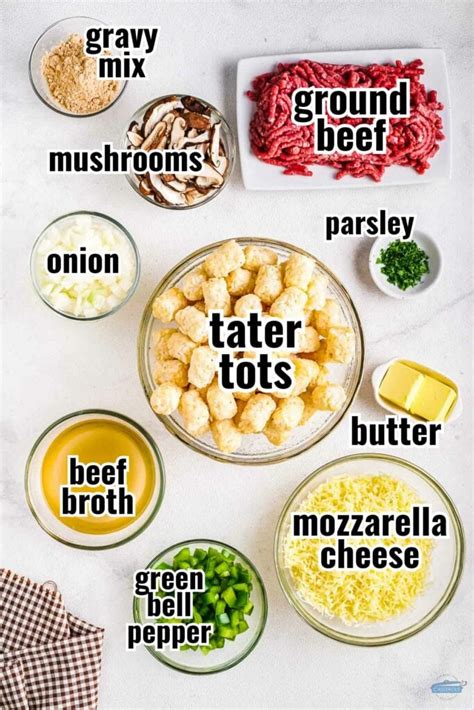 Philly Cheesesteak Tater Tot Casserole Best Casserole Recipes