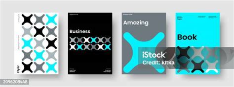 Template Latar Belakang Abstrak Desain Sampul Buku Modern Tata Letak