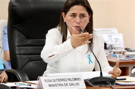 Gobierno Oficializa Destitución De Rosa Gutiérrez Como Presidenta De