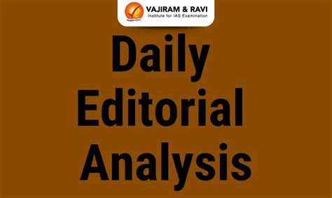 Daily Editorial Analysis 10 June 2025