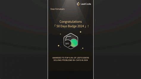 Himakar D On Linkedin Leetcode Codingjourney Continuouslearning