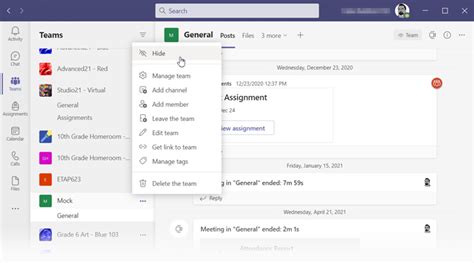 Unit 2 1 Teams Class List Actions KNILT