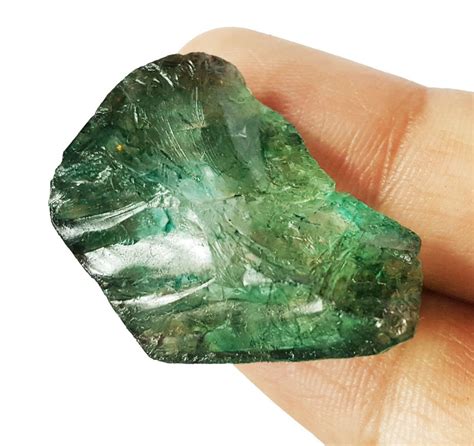 Natural Emerald Rough 5282 Ct Loose Gemstone Certified Green Emerald