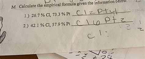 Empirical Formulas Hw R Chemhelp
