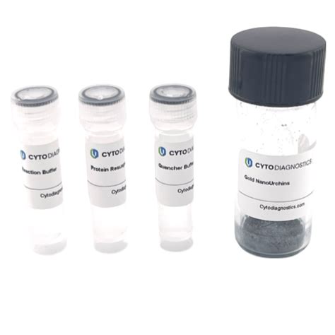 70nm Nhs Activated Gold Nanourchins Conjugation Kit Midi Scale Up Kit