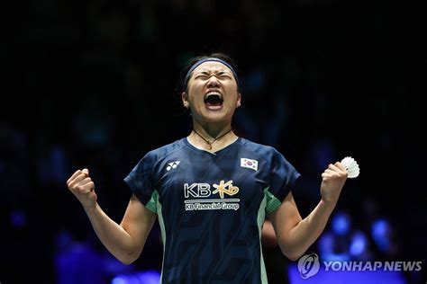 배드민턴 최강 안세영 왕즈이 꺾고 최고 권위 전영오픈 우승