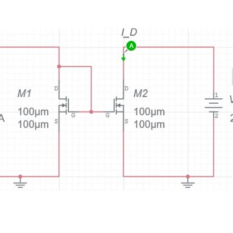 Mirrored Current Vs Vds For Mosfet And Cascode Current Mirrors