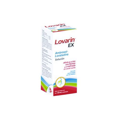 Ambroxol Loratadina 120 Ml Lovarin Ex Farmasuper