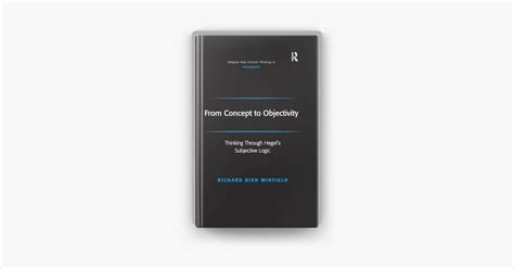 ‎from Concept To Objectivity De Richard Dien Winfield En Apple Books