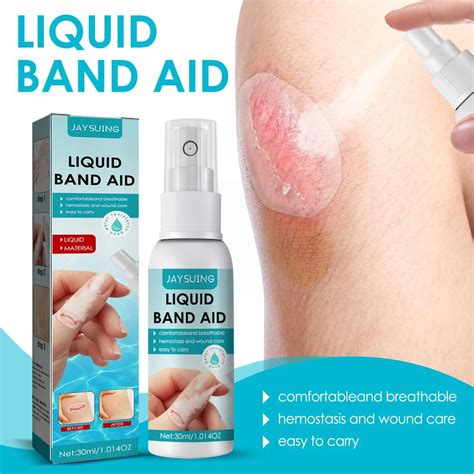 30ml Liquid Band Aid Spray Waterproof First Aid Liquid Bandage For
