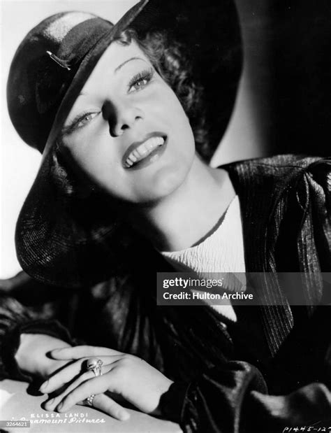 Elissa Landi The Film Actress Who Was Born In Italy Had Austrian