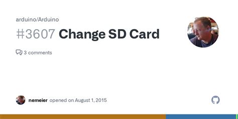 Change SD Card Issue 3607 Arduino Arduino GitHub