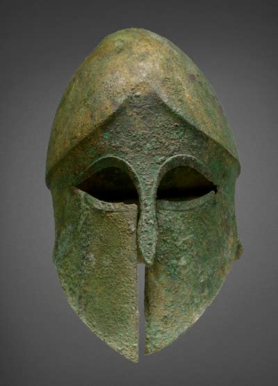 Corinthian Type Bronze Helmet Greece Circa 525 4 Tumbex