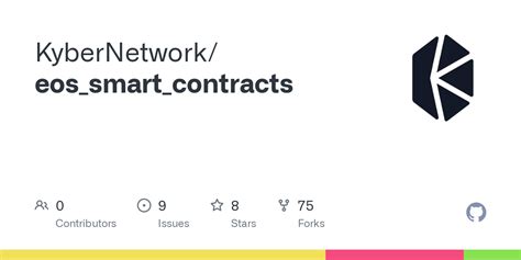 Github Kybernetworkeossmartcontracts